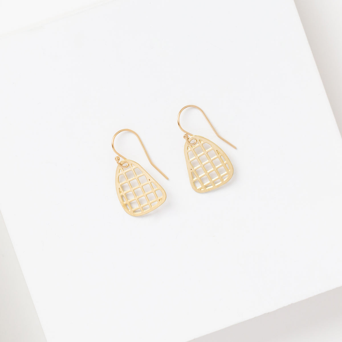 MOD Earrings | mini grid earrings– STUDIYO Jewelry